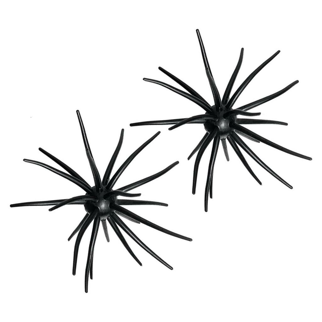 Искусственные воблеры «морской еж», Черный - 2 маленьких кусочка