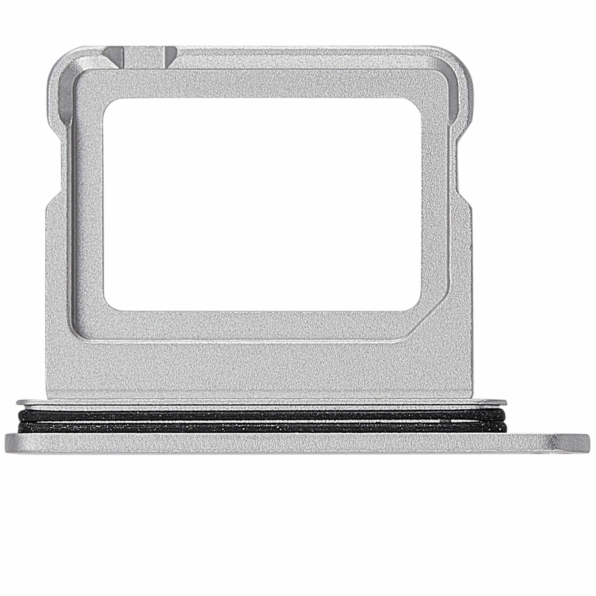 Лоток SIM-карты iPhone 17 (White) (Dual SIM) — запасная часть для ремонта смартфона — фото 1