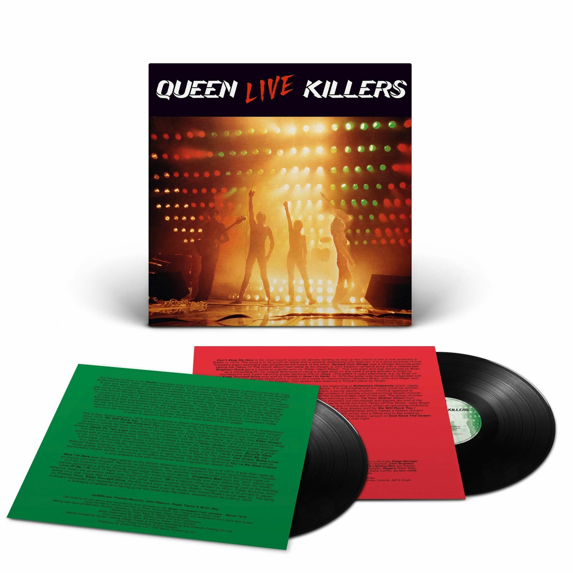 Виниловая пластинка Queen - Live Killers (DeAgostini Partworks 2025) (Limited Edition) (2 LP) (2 LP)
