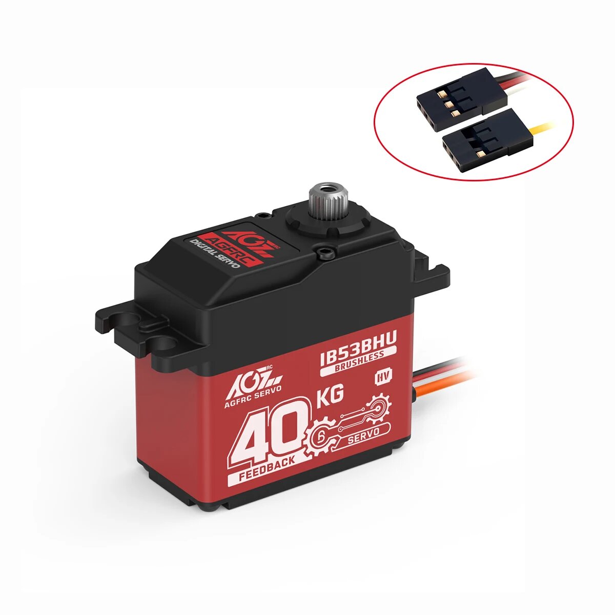 AGFrc IB53BHU Сервопривод 40 кг, Цвет: IB53BHU