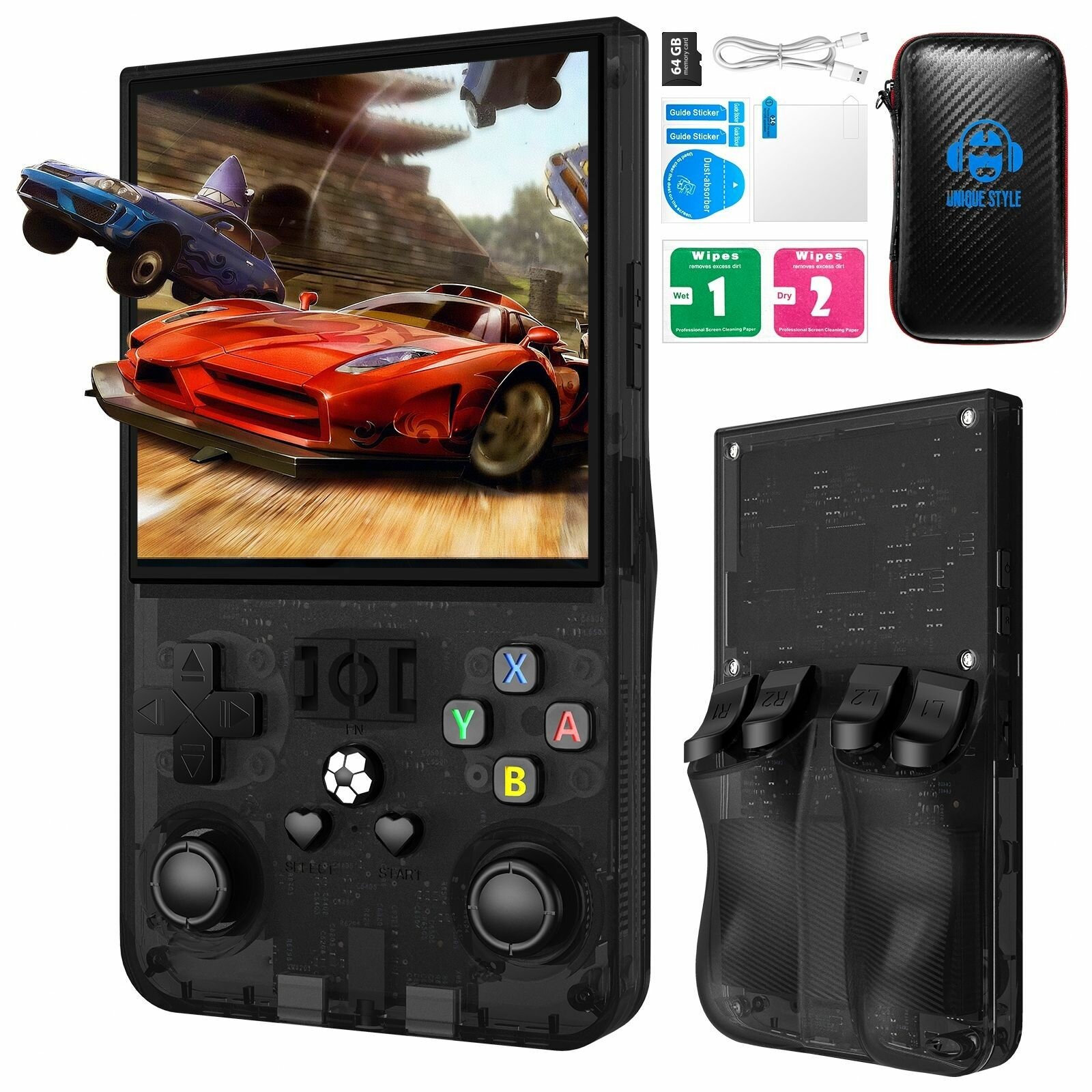 AISLPC 2025 обновление R36MAX ретро портативная игровая консоль с 18000+ классические игры