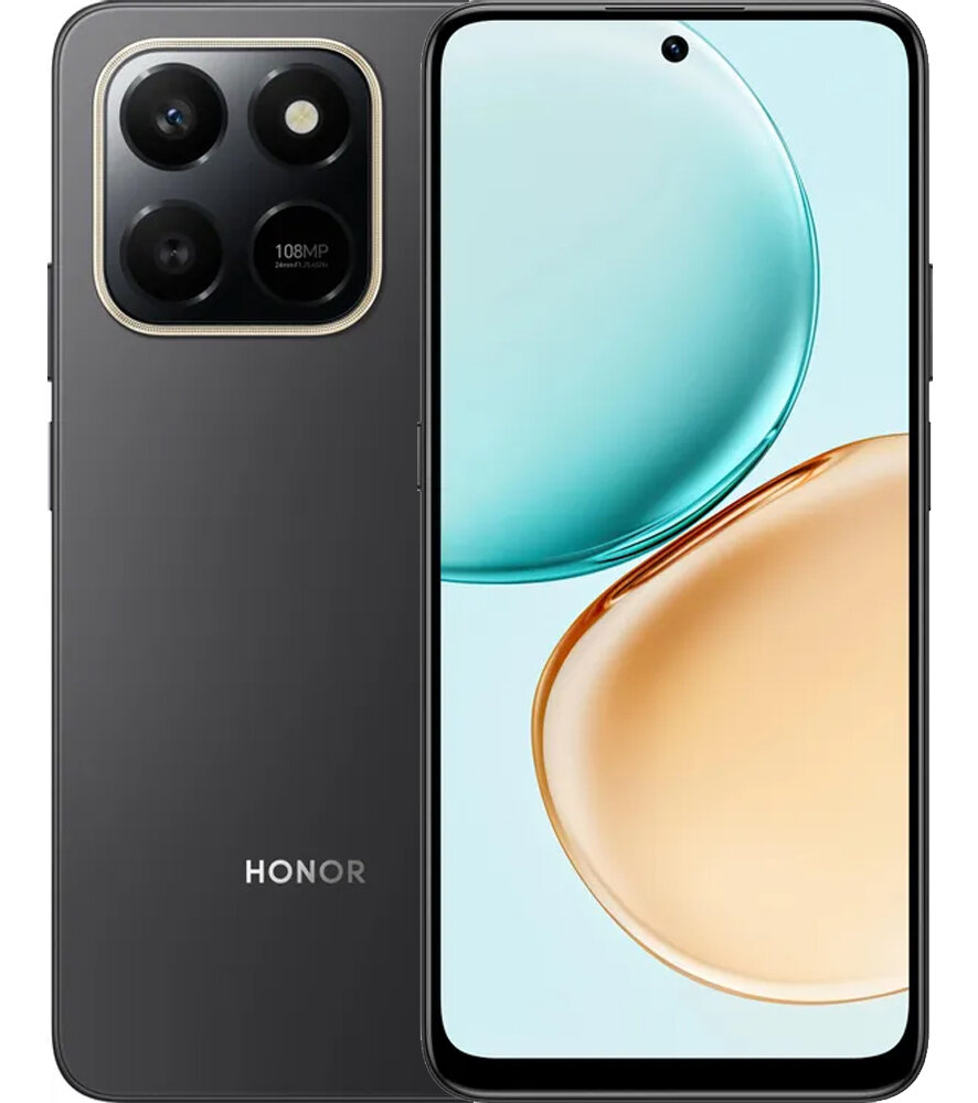 Мобильный телефон HONOR X7d 8/256GB 5109BXJW BLACK HONOR