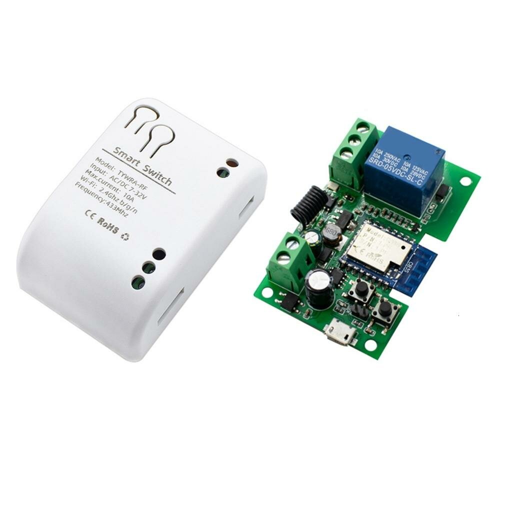 Модуль реле Wi-Fi для управления дверью и воротами, AC DC7 32 В