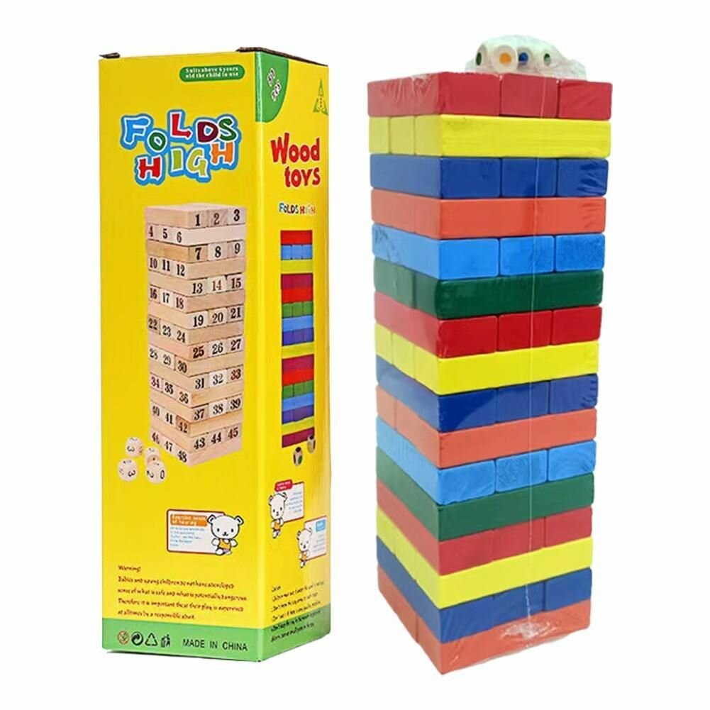 Детская игра Башня из кубиков