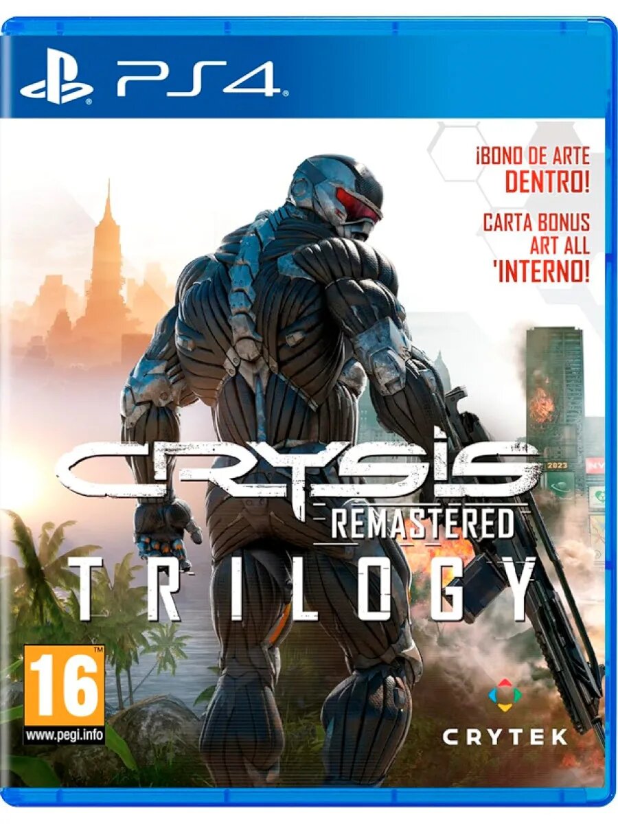 Игра Crysis: Remastered Trilogy (PS4, Русская версия)