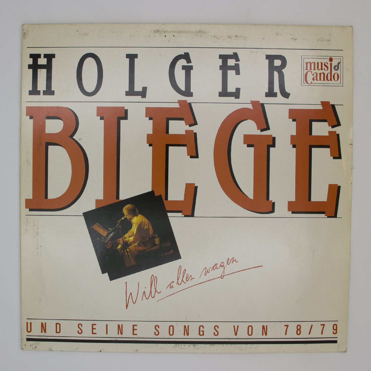 Виниловая пластинка Хольгер Бидж - Will Alles Wagen, 1xLP, EX