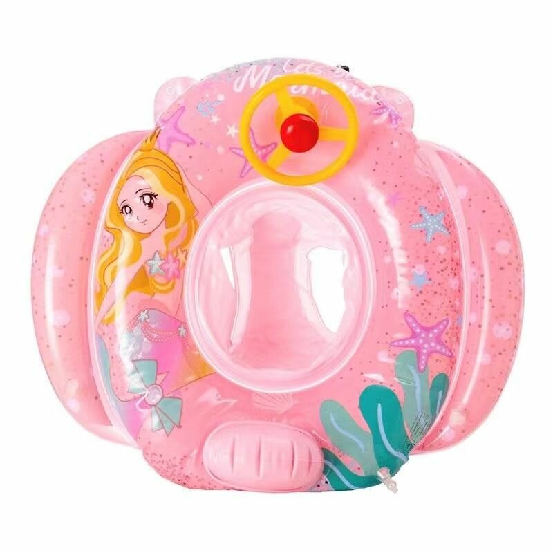 Надувной круг для плавания для детей, утолщённый круг для младенцев, спасательный круг для мальчиков в возрасте 1-3-6 лет, круг для плавания под мышками для маленьких девочек.