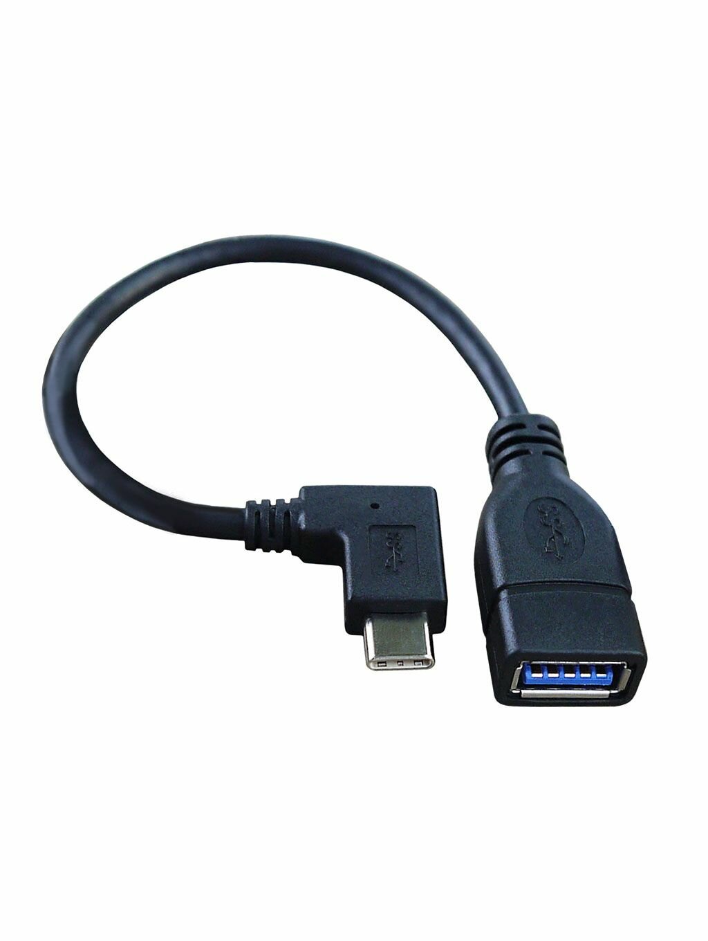 Переходник USB Type-C (90 Flag) to USB 3.1 (F)