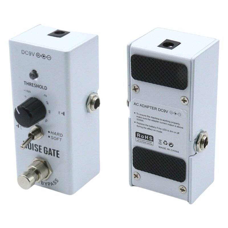 Гитарная Педаль Шумоподавления Guitar Noise Killers Гитарная Педаль Шумоподавления Small Noise Killers Металлическая Текстура для Гитары