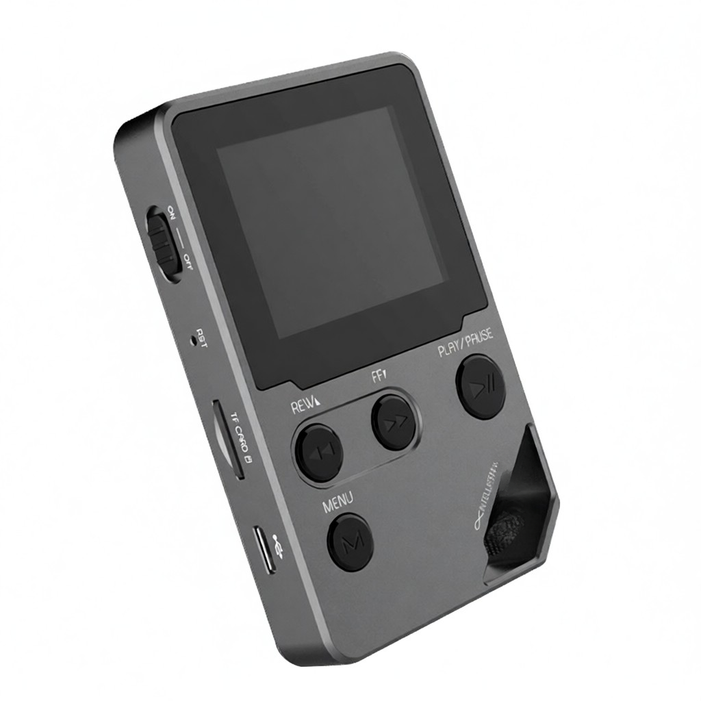 Цифровой аудиоплеер HiFi без потерь музыки BT HIFI портативный MP3 плеер с высоким качеством звука, 1,8-дюймовым TFT дисплеем, 60 часов портативного музыкального плеера.