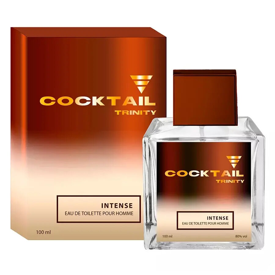 Туалетная вода для мужчин Euroluxe Cocktail Trinity 100 мл / Духи Евролюкс Коктейль Тринити