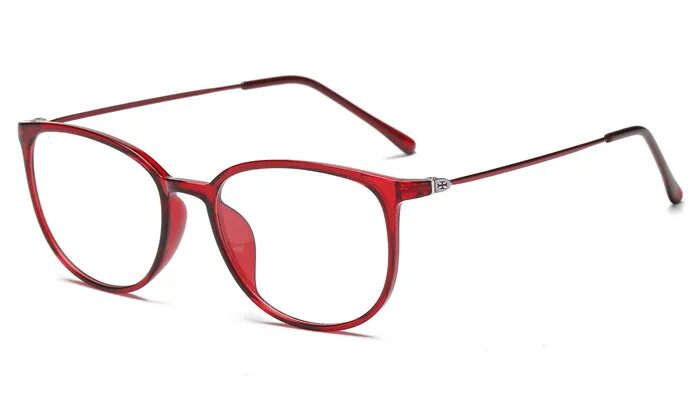 Квадратные очки KOTTDO red