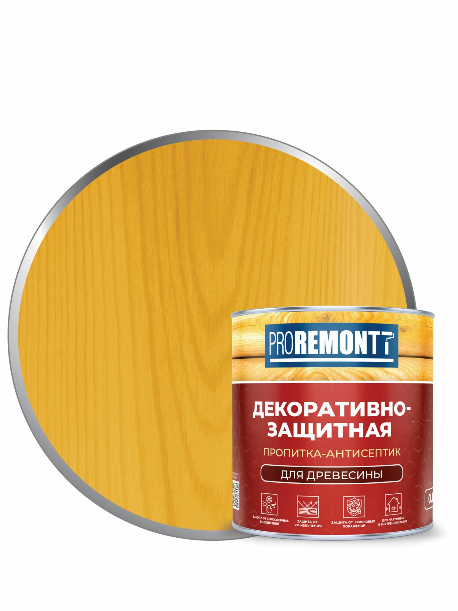 Проремонтт деревозащитное средство, антисептик, орегон, 0,8 л