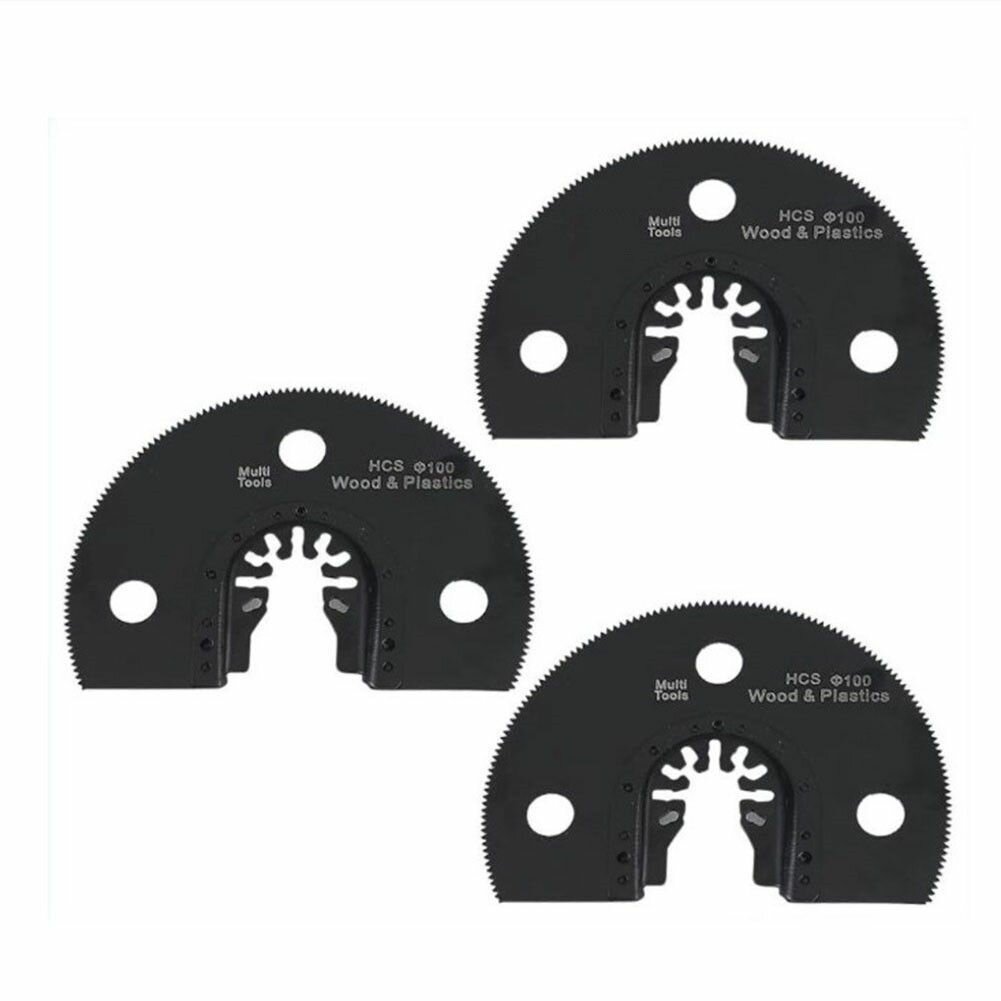 Круглая пильная насадка для осциллирующего инструмента, 100 мм, HCS, для резки дерева и металла