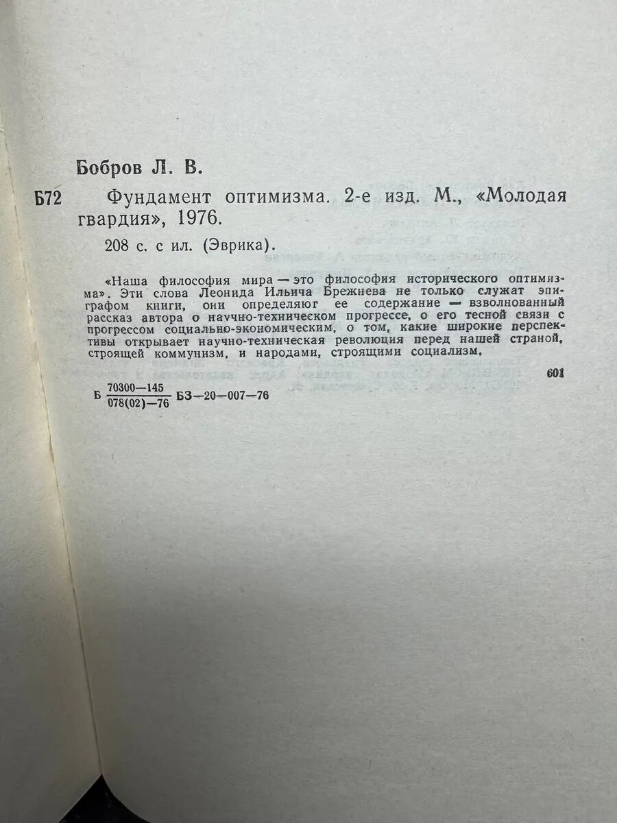Фундамент оптимизма — фото 1