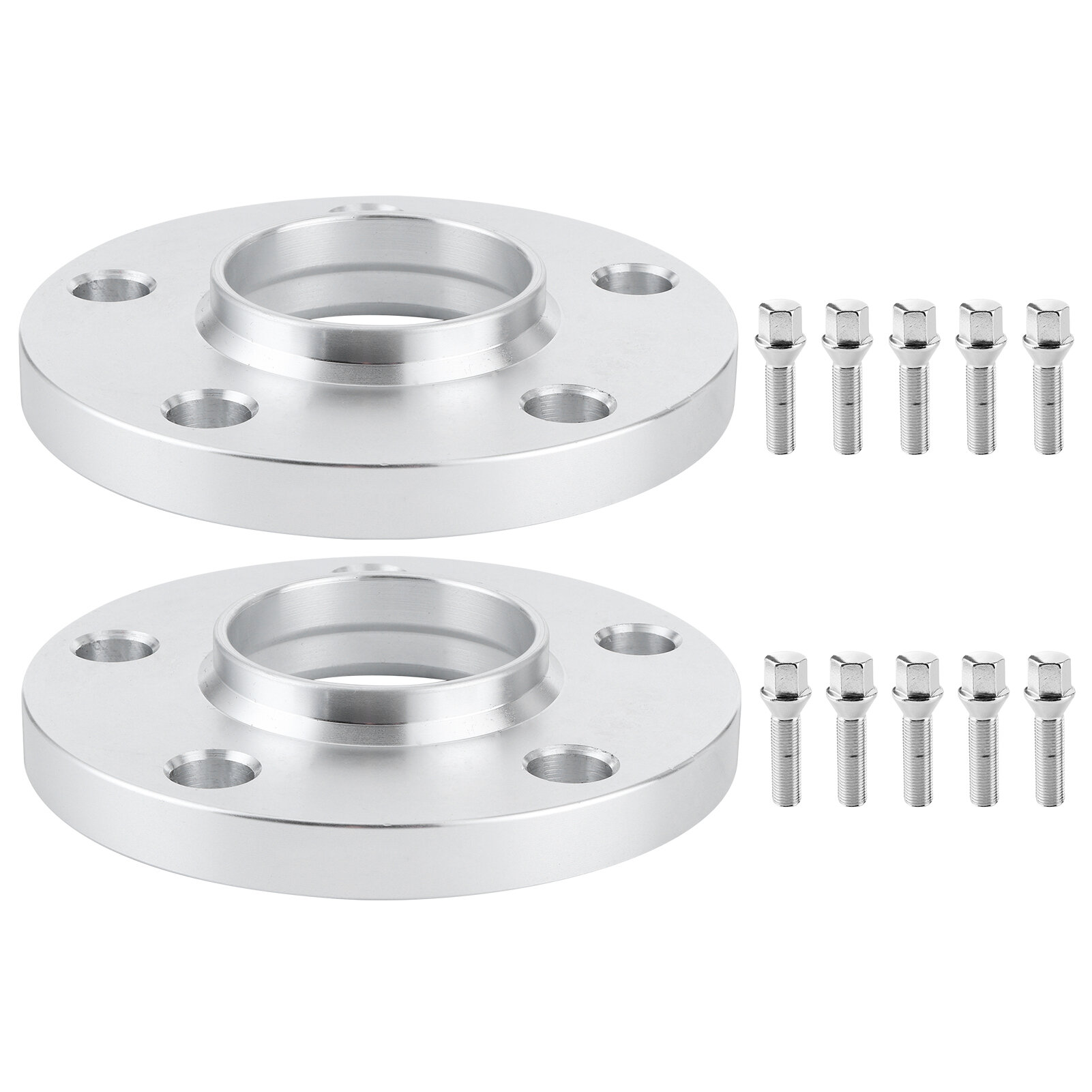Проставки для колес толщиной 0,6 дюйма, фланцы ступицы, PCD 5x120, центральное отверстие 72,6 мм/2,9 дюйма, подходят для BMW 5 серии E60 2003–2010 годов выпуска.