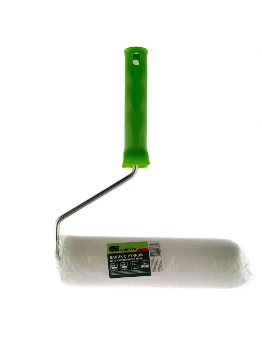 Удобный валик с ручкой для отделочных работ