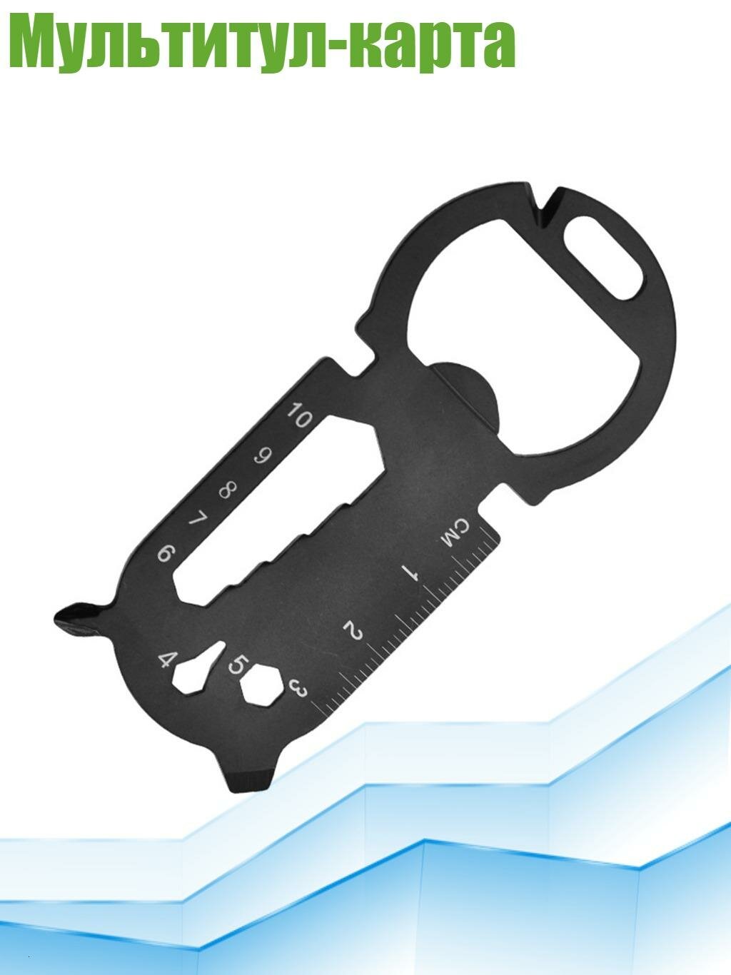 Мультитул-карта, Черный