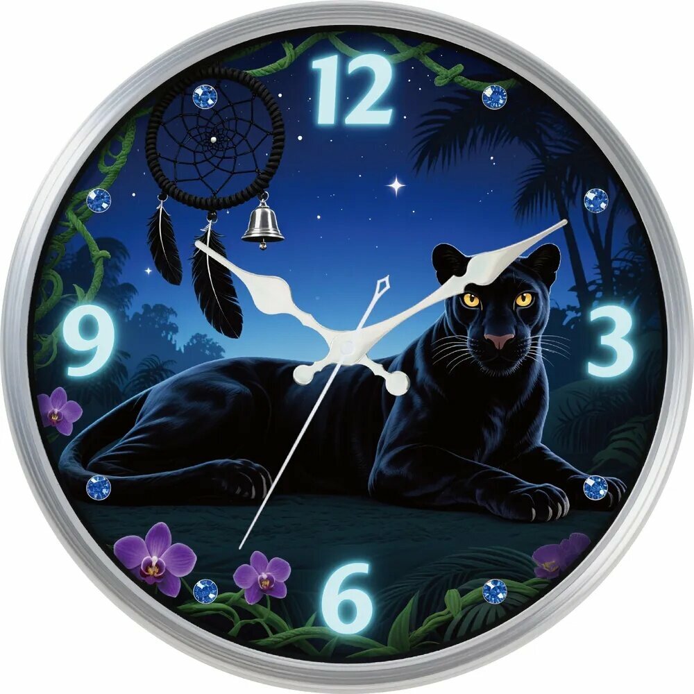 Настенные часы, 25 см х 25 см