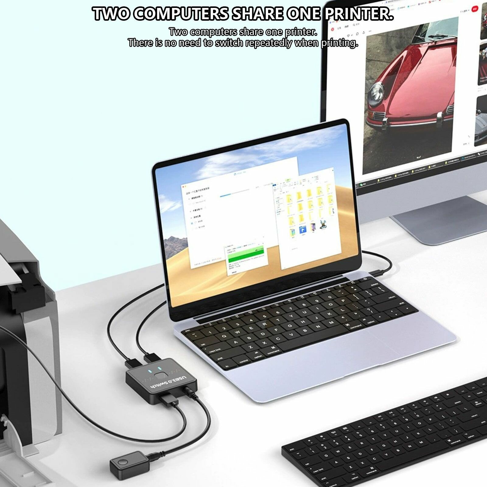 USB-30-компьютер для подключения 2 В 1/1 выход двухконтурный