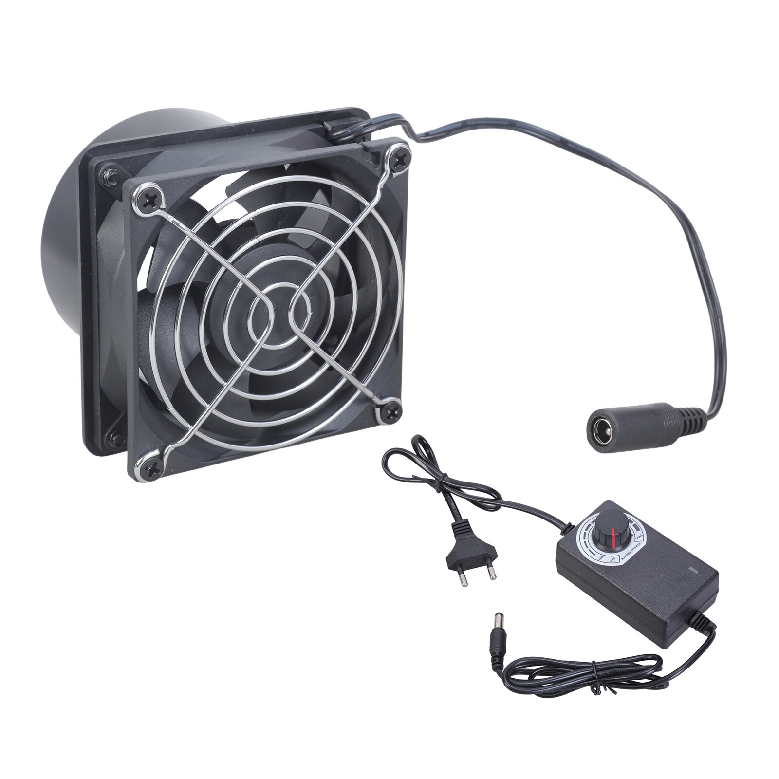 Третий 8-метровый канальный вентилятор 58CFM для подушек