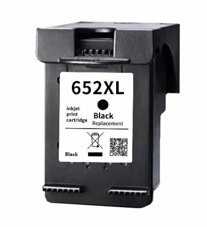 HP Картридж HP 652XL BK, оригинал, Черный (black), 1 шт