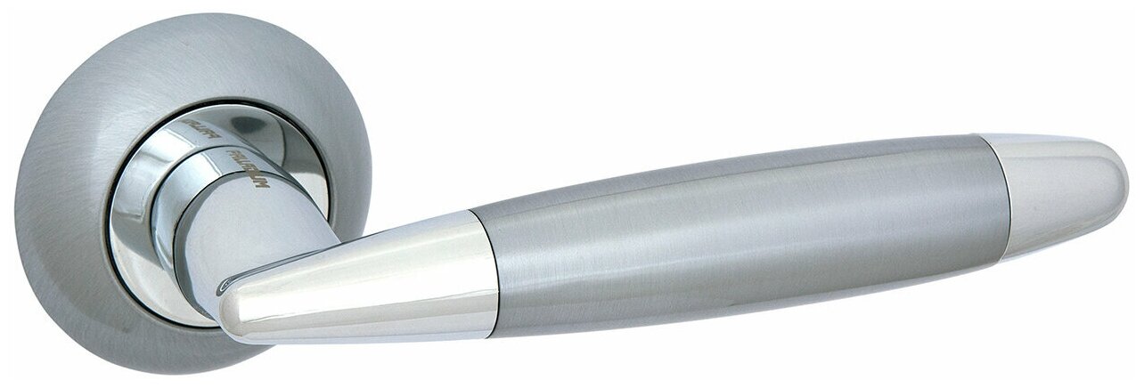 Дверная ручка Palladium Agata SC/CP, цвет матовый хром, 2 шт