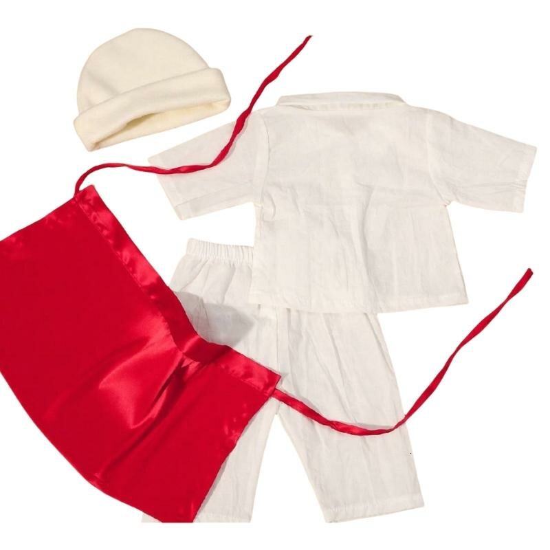Костюм повара для новорожденных, От 6 до 9 месяцев