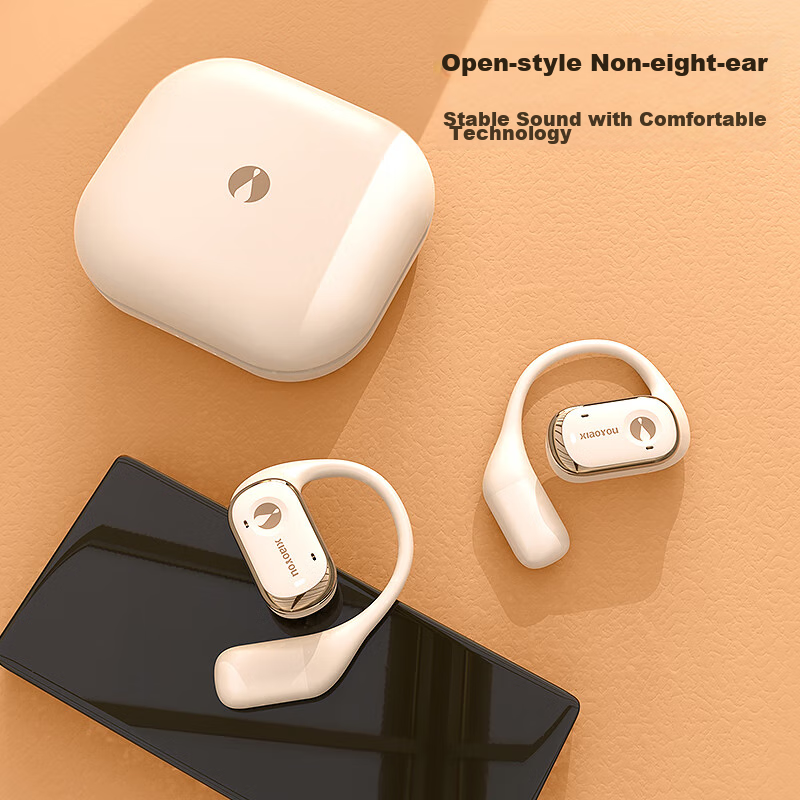Xiaoyou Open-Ear Bluetooth Наушники Z02 Удобная головная конструкция для спорта и бега Двойные микрофоны Шумоподавление