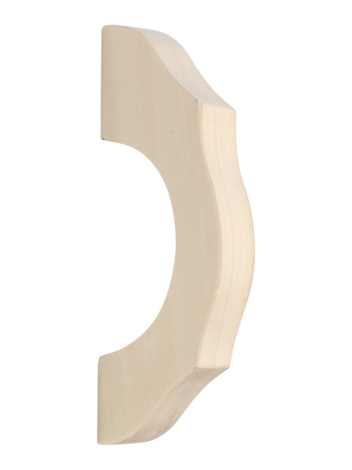 Ручка деревянная для бани и сауны, 25×9×26 см