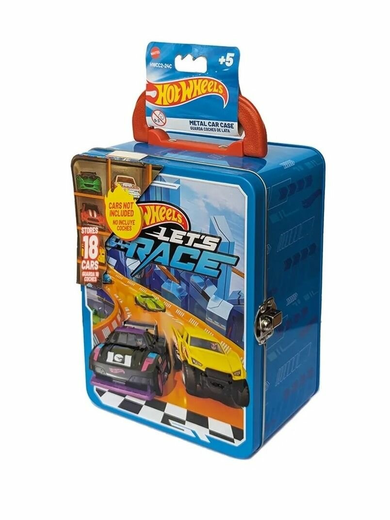 Портативный кейс для хранения 18 машинок Hot Wheels арт. HWCC