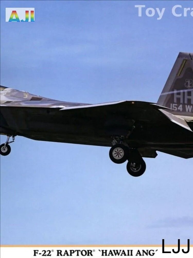 Сборная модель HASEGAWA HA07555 1/48 F-22 Раптор `Гавайские ANG` Fighter Истребитель