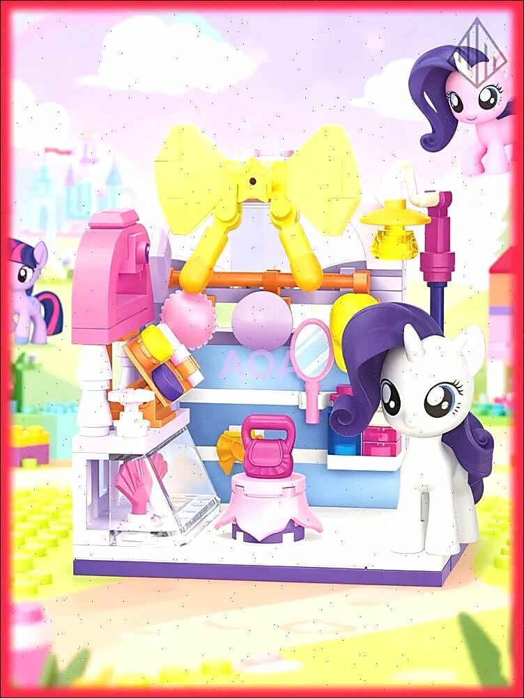My Little Pony Конструктор Слепая Коробка Игрушки (Pony Bazaar Series)