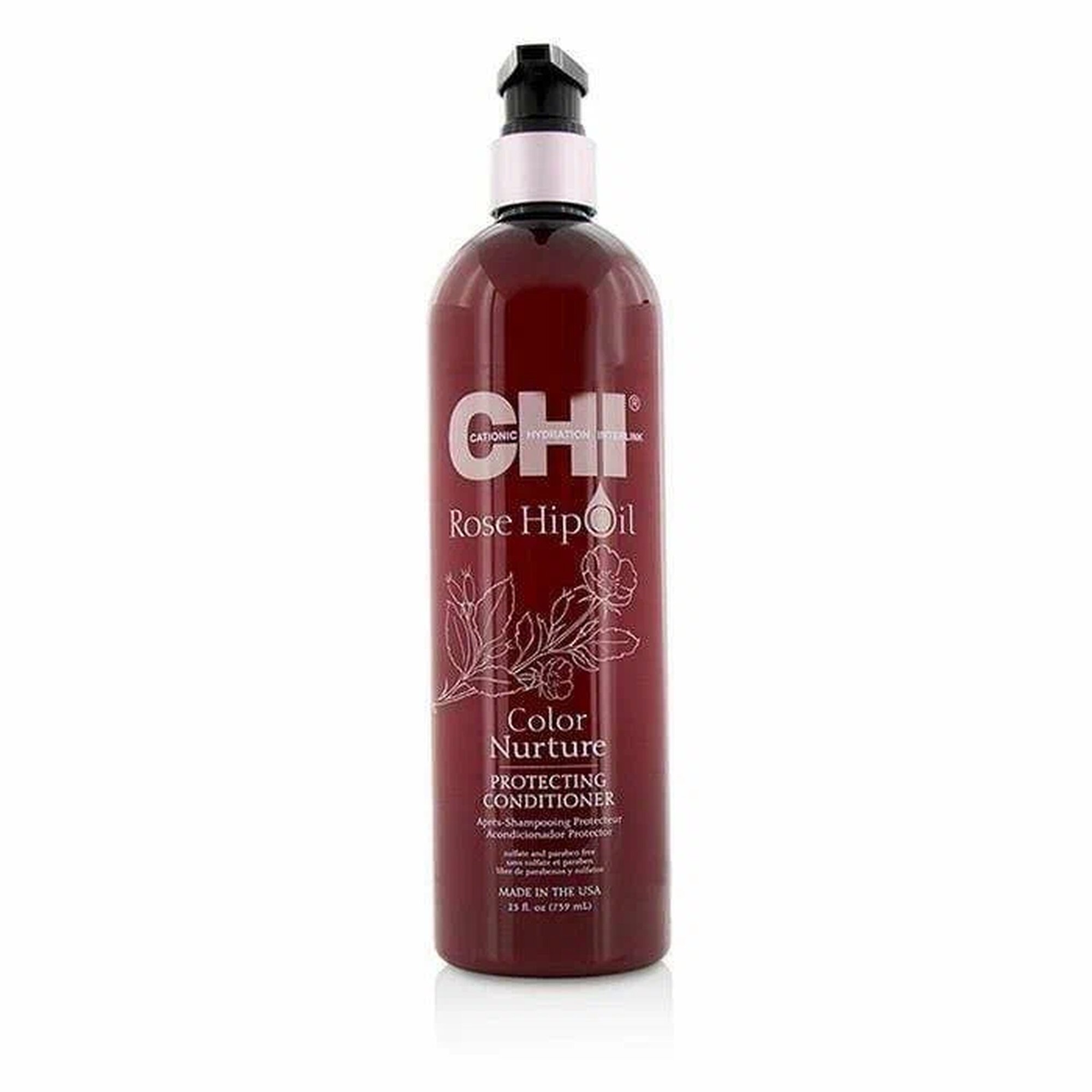 Кондиционер CHI ROSE HIP OIL, для окрашенных волос, защита цвета