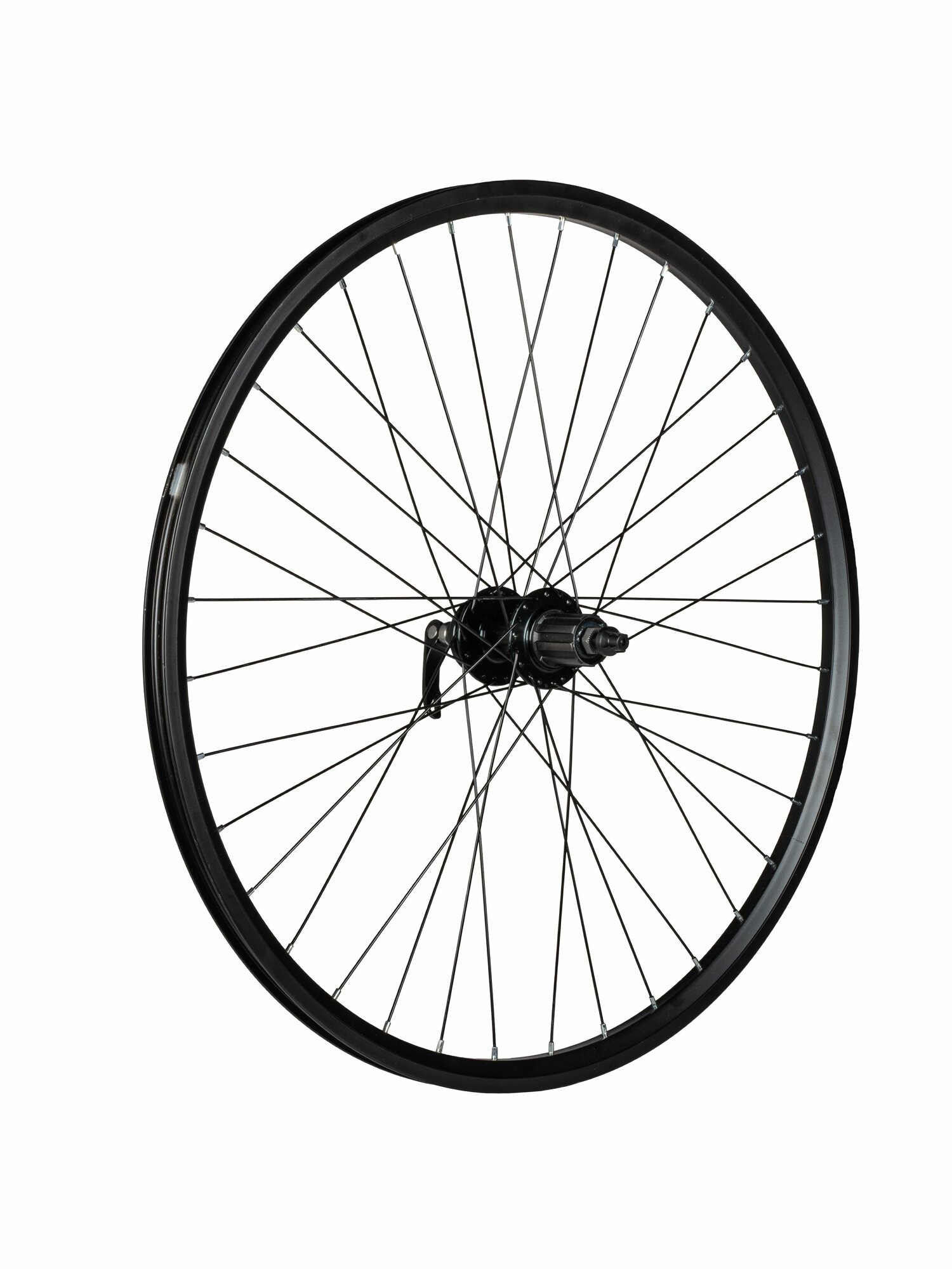 Колесо велосипедное 27,5 дюймов заднее в сборе VelRosso втулка под кассету 8-9 скоростей, быстросъемное