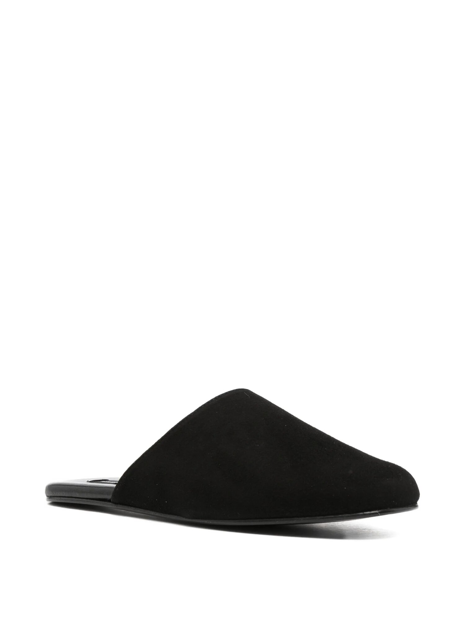 Босоножки Manebi Almond flat sandals, размер 39, black/black — фото 1