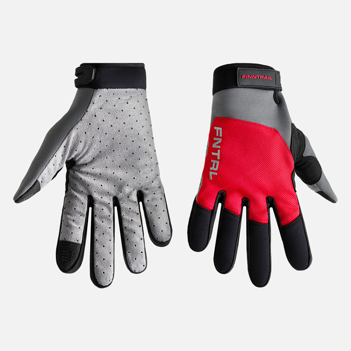 Перчатки Finntrail "Atom", сенсорные, текстильные, для бездорожья