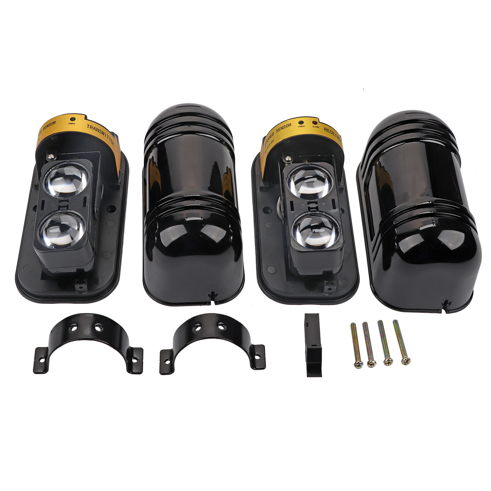 Невидимый лучевой барьер, активное обнаружение, цифровой импульсный инфракрасный датчик, ИК-сигнализация на расстоянии 100 м