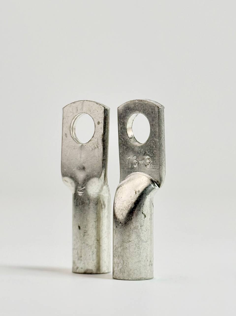 Кабельный наконечник JG16-6 - 2 шт / ТМЛ 16 мм2 под болт М6 / Медный луженый наконечник