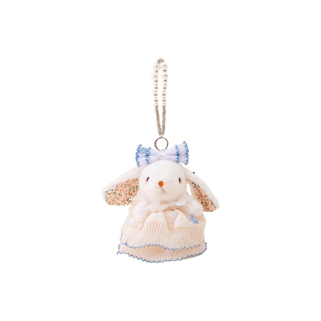 Плюшевые брелоки унисекс GONGZHULIANREN Layla Rabbit, 15CM EU, Tiered Skirt