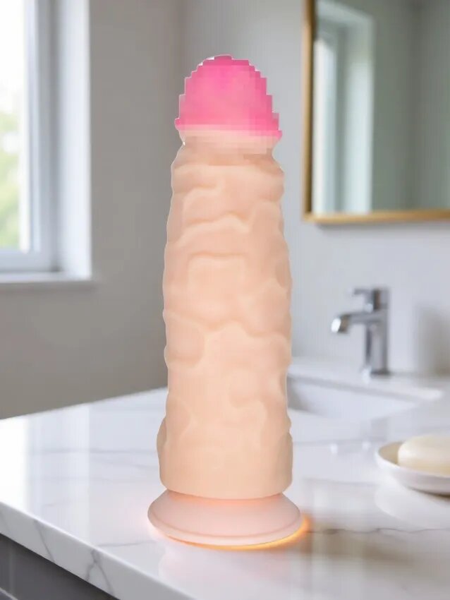 LOVETOY (А-Полимер) Фаллоимитатор неоскин, телесный, 28.5 см, XL