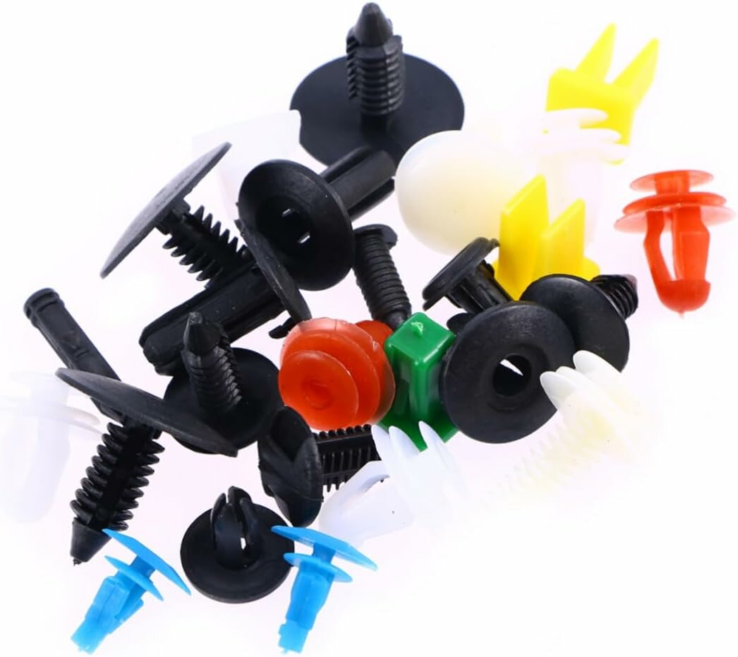 500 шт, фиксатор заклепки для автомобильного бампера, обшивка панели двери автомобиля, крепежные детали, пластиковые ав