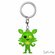 Брелок-фигурка Phantom Foxy из FNaF (Five Nights at Freddy's) Зеленый ABS пласти...