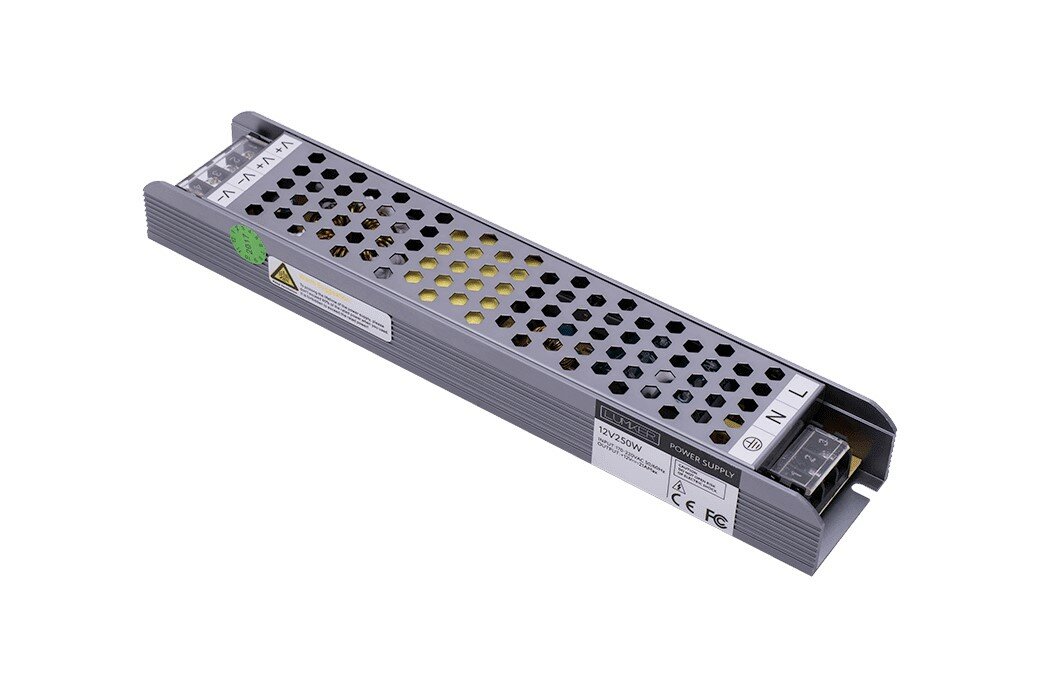 SWG Компактный блок питания в металлическом корпусе, IP20, 250W, 12V YA-250-12 00-00002831