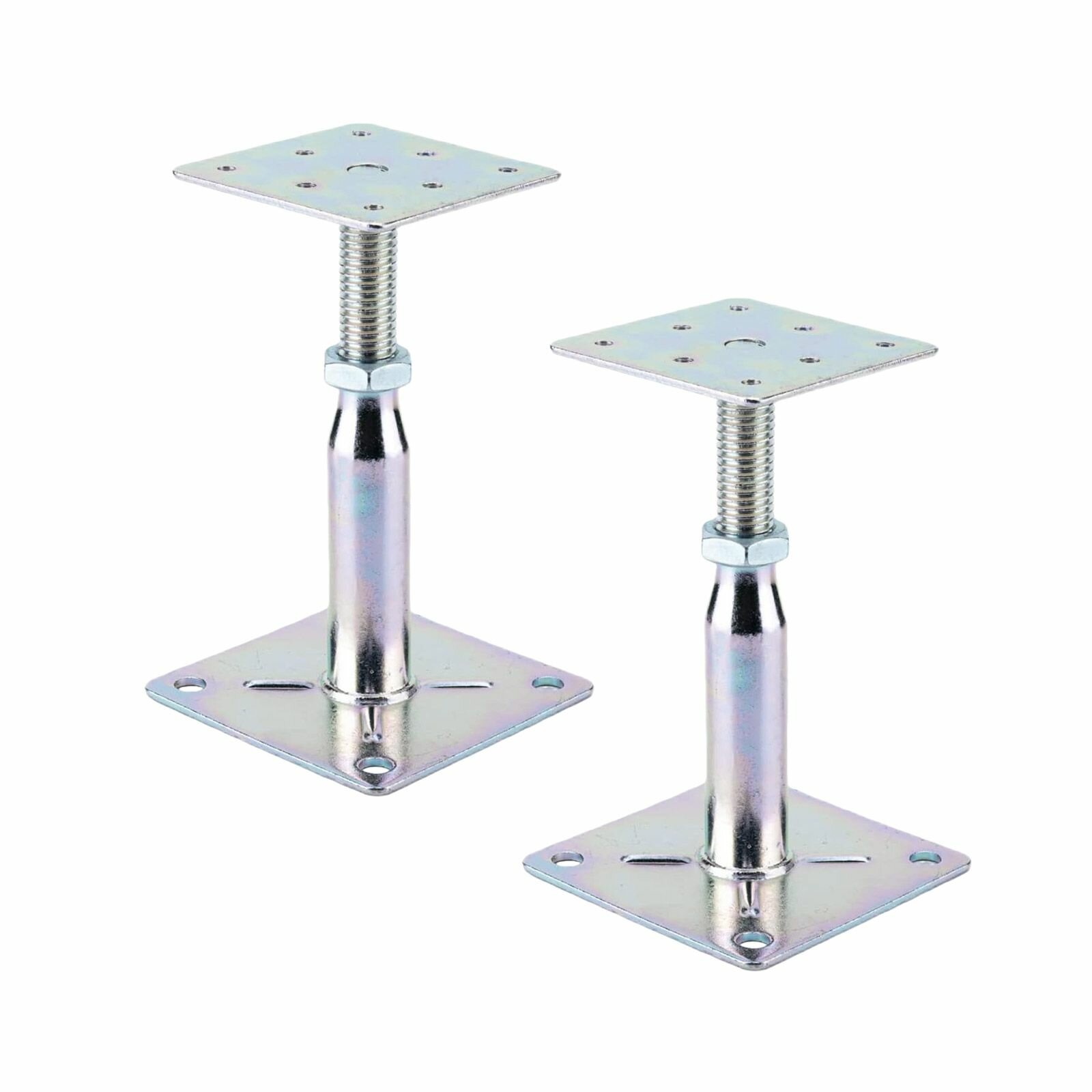 2 шт Регулируемые по высоте металлические кронштейны для крыши устойчивые к погодным условиям