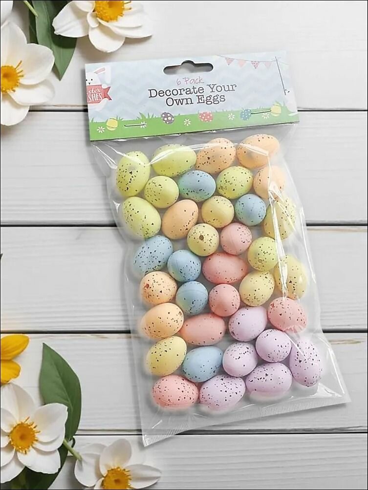 Пасхальные яйца, мини-голубиные яйца, 36 шт