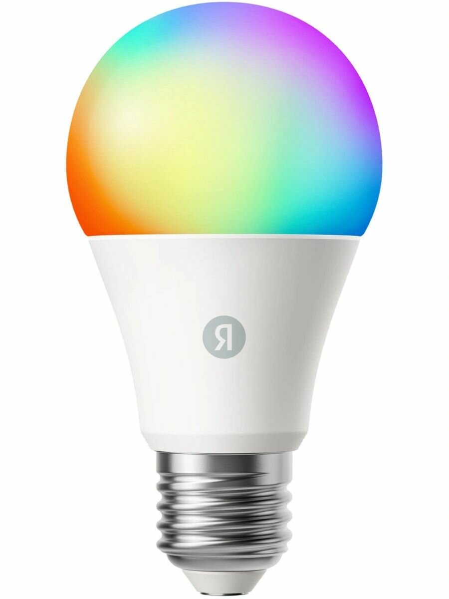 Умная лампа яндекс YNDX-00553 E27 RGB 11Вт 1300lm (1шт)