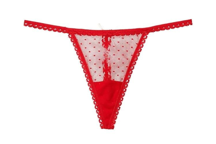 Женские стринги Victoria's Secret 10059451, Красные, M EU