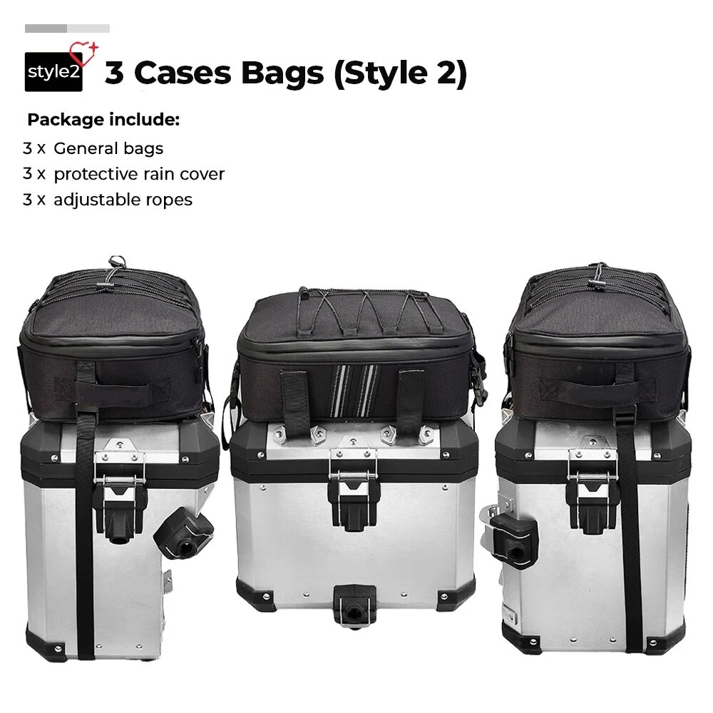 Мотоциклетные кофры-сумки для Honda Africa Twin CRF1100L, CRF 1000, 750, 850 Style2 three bags