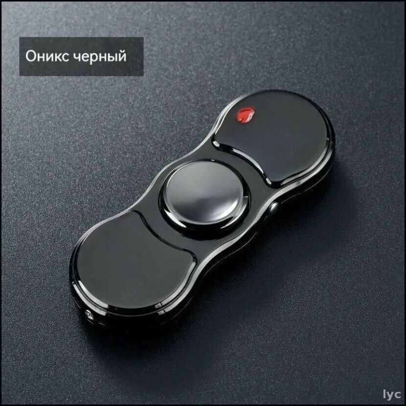 Эксклюзивный универсальный спиннер Fidget Spinner в черном цвете представлен как многофункциональная антистресс модель